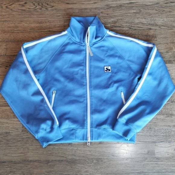 groggy | Jackets & Coats | Vintage 9s Y2k Groggy Steel Blue White ...